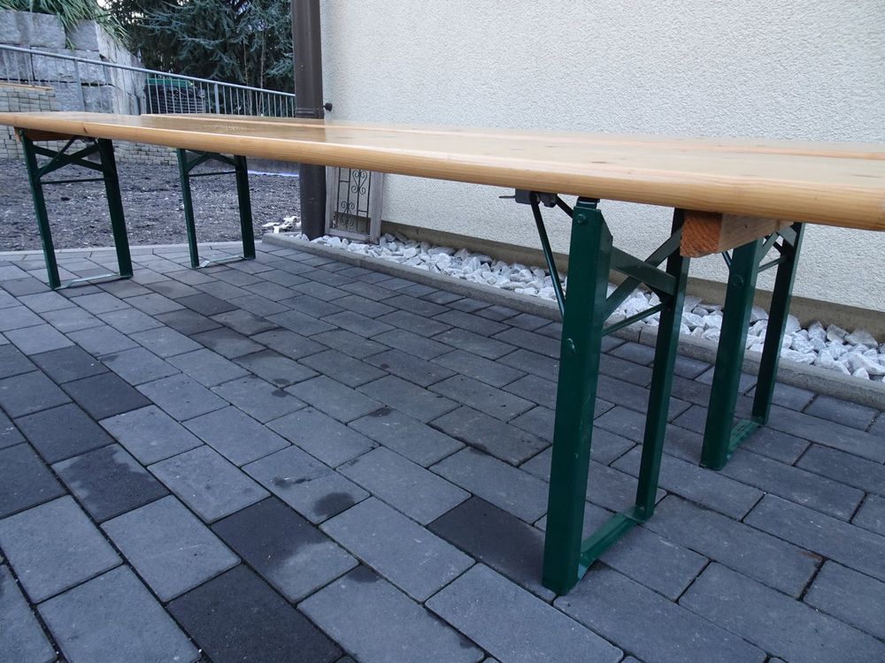 Sitz Garten Bank Sitzbank Gartenbank Holz Bierbank (Gebraucht) in ...