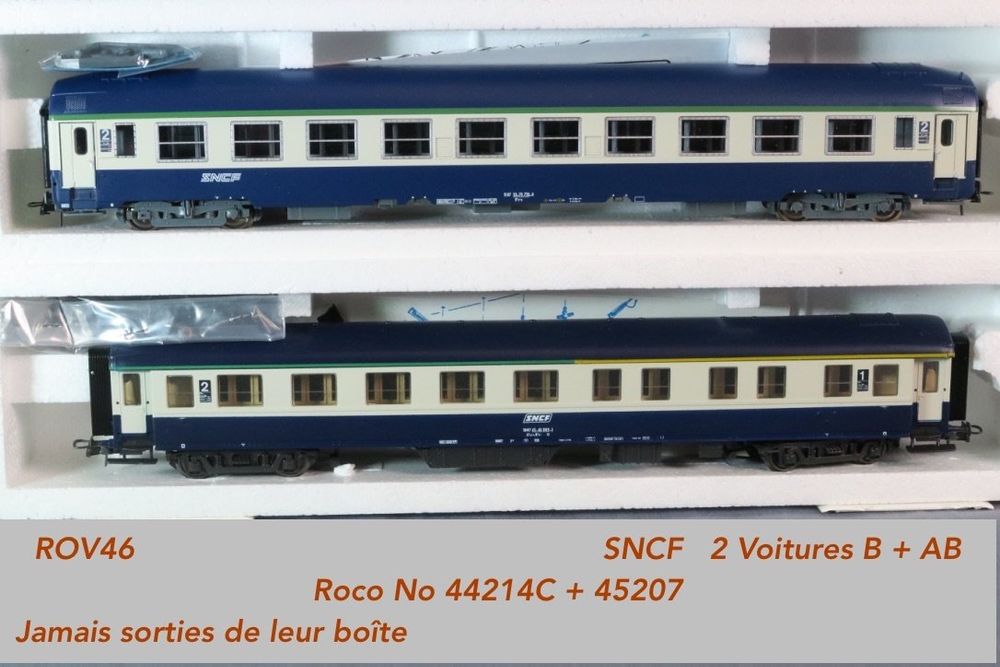 ROV46 SNCF Roco No 45207 + 44214C (Neu (gemäss Beschreibung)) in ...