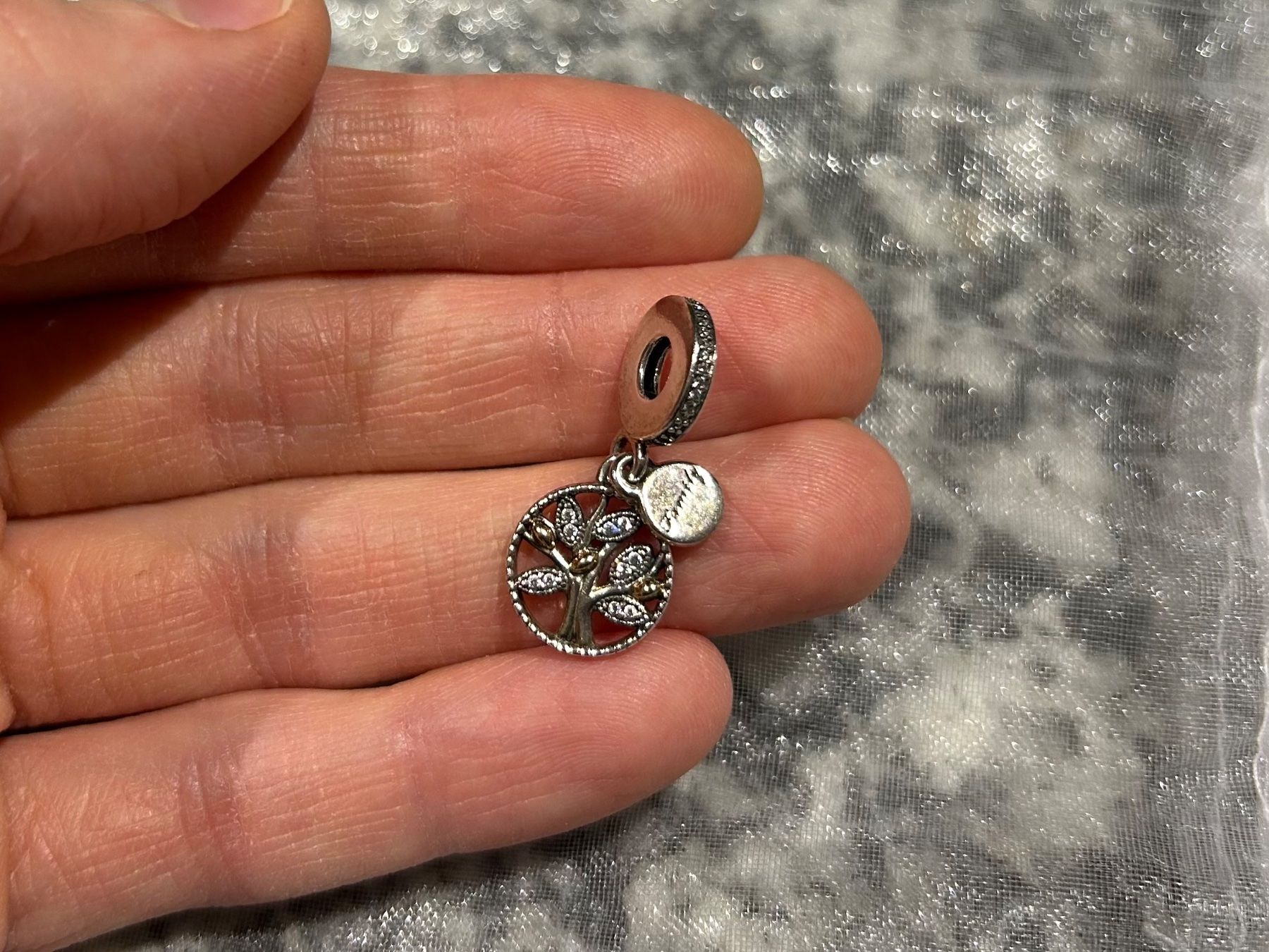 Pandora Charm Lebensbaum & Family 🌳 ️ Top Zustand (Neu (gemäss ...