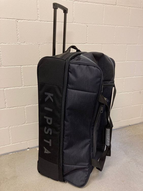 KIPSTA REISETASCHE MIT ROLLEN REISEKOFFER KOFFER TASCHE BAG (Gebraucht ...