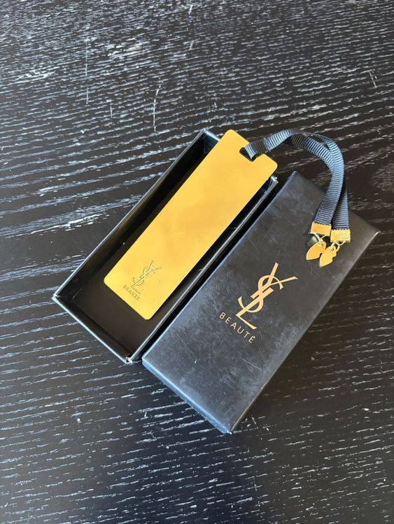 YSL Yves Saint Laurent Beaute VIP Gold Bookmark | Kaufen auf Ricardo