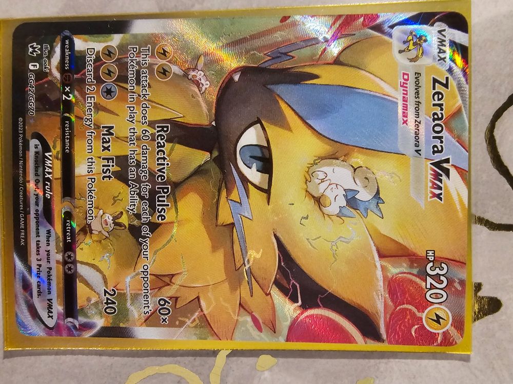 Zeraora VMAX - Crown Zenith - EN - GG42/&GG70 (Gebraucht) in Zürich für ...