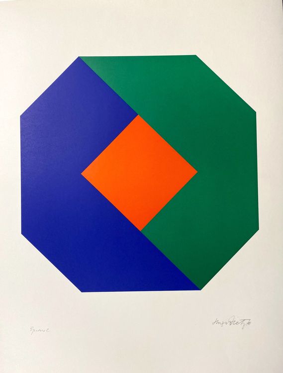 Hugo DIETZ (Schweiz, 1930 - 1973) Serigrafie (Neu (gemäss Beschreibung ...