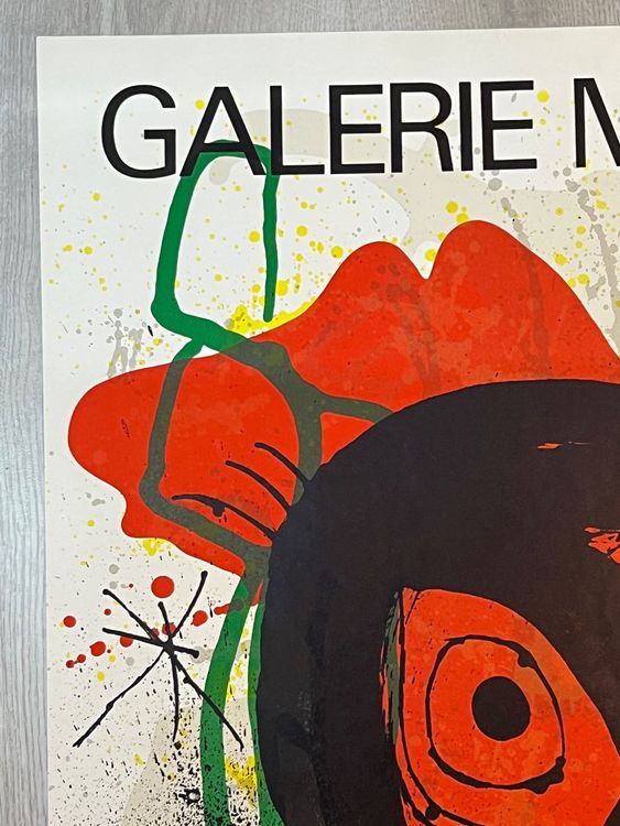 Plakat original Juan Miro Sobreteixims 1973 (Neu (gemäss Beschreibung)) in Vaduz für CHF 190 ...