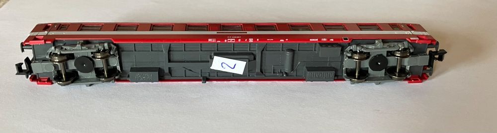 (2) SNCF Artrain Capitole Voiture A9 rouge 1. Classe | Kaufen auf Ricardo