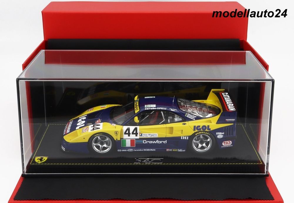 Ferrari F40 GTE V8 Turbo 24h Le Mans 1996 / BBR 1 :18 (Neu und ...