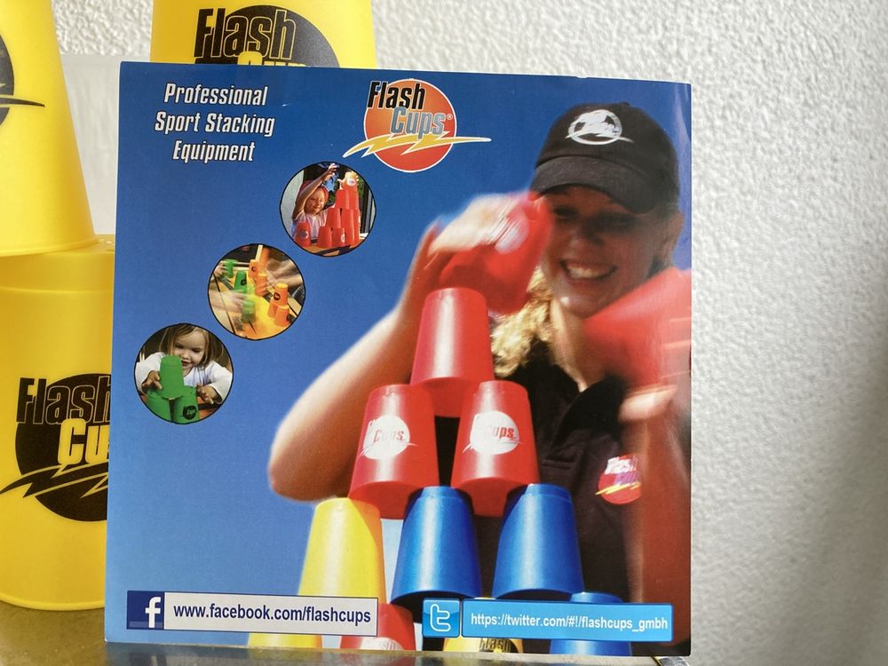 Flash Cup Set Becherstapeln Acheter sur Ricardo