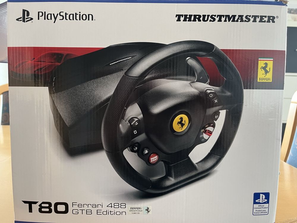 Thrustmaster T80 (Gebraucht) in Vordemwald für CHF 46 – mit Lieferung ...