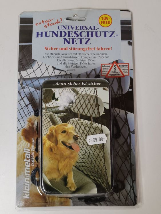 Universal Hundeschutz-Netz, Neu, fürs Auto (Neu und originalverpackt ...