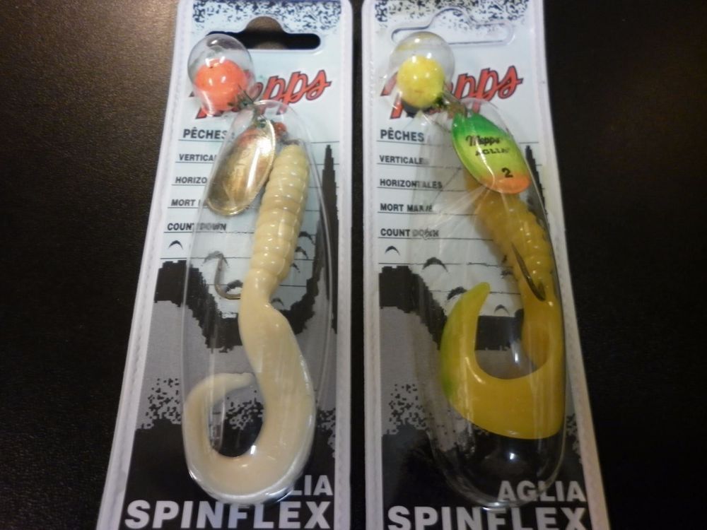 (COPIE) (COPIE) 2 Mepps Aglia Spinflex n° 2 17 grammes (Neuf avec emballage d'origine) à ...