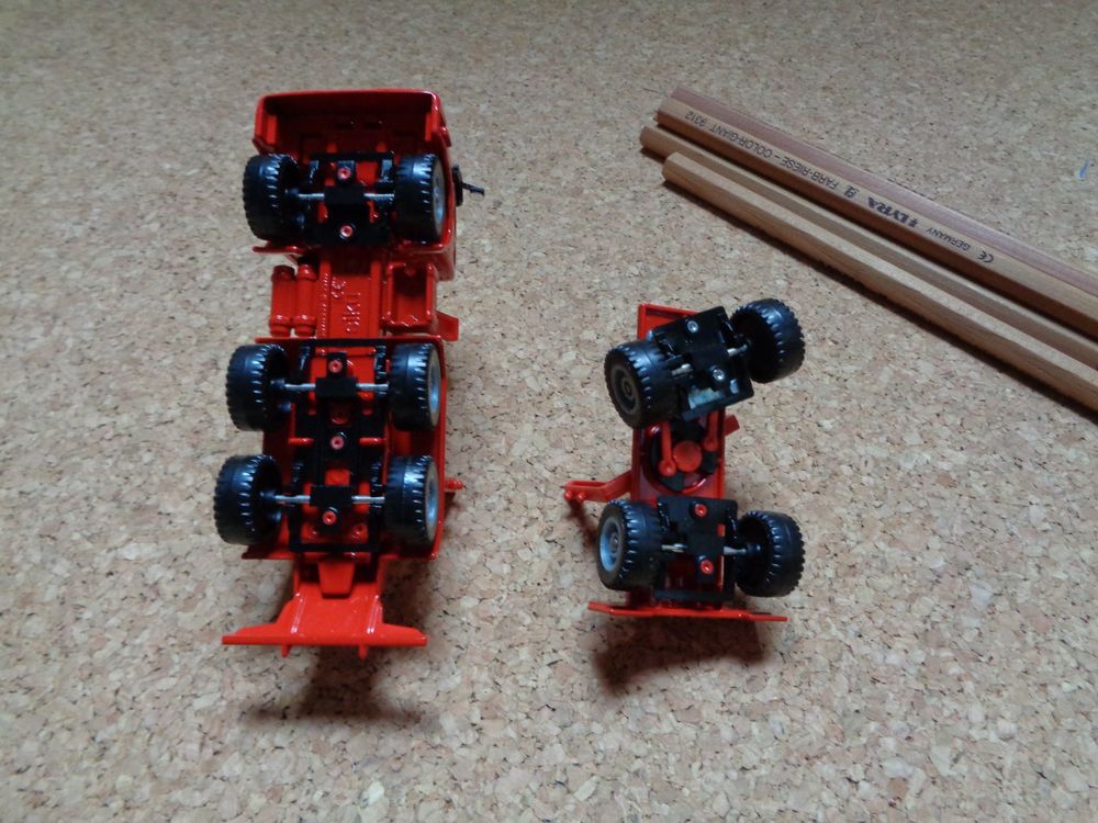 SIKU 3915 Mercedes Sk fl. mit Nachläufer (Neu und originalverpackt) in ...