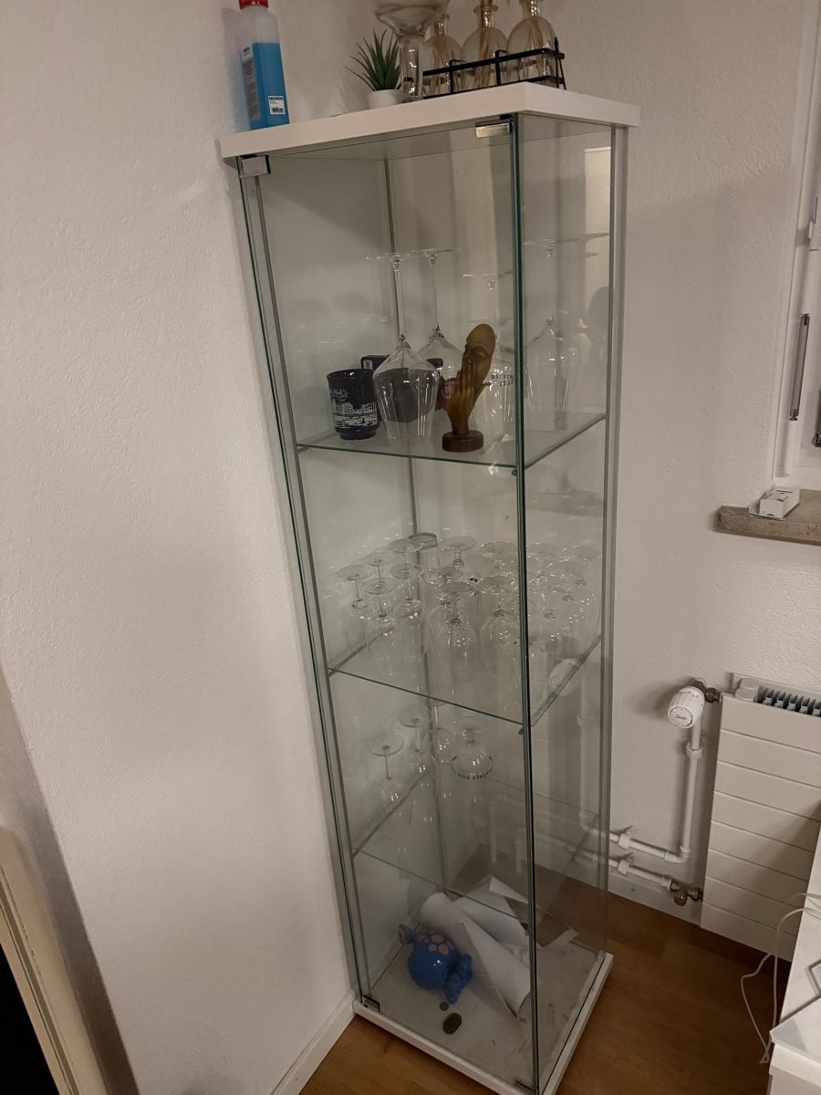 Fabelhafte Ikea Vitrine Weiss Hochglanz Bild