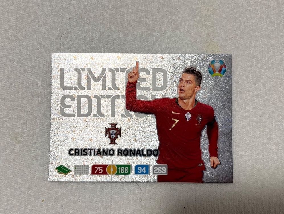 Christiano Ronaldo Limited Edition panini Euro 2020 | Kaufen auf Ricardo
