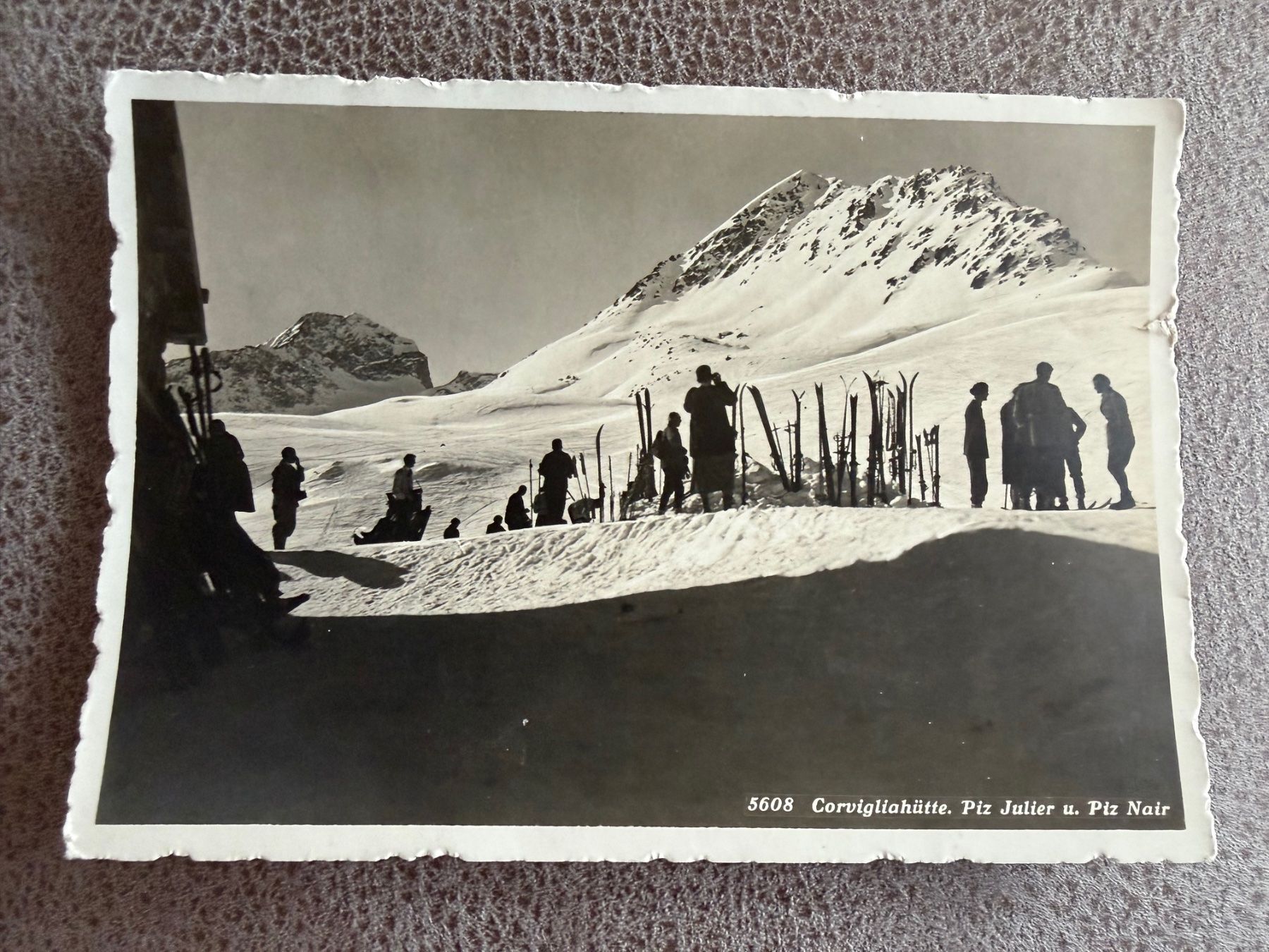 Albert Steiner St. Moritz 5608 Corvigliahütte Piz Nair (Gebraucht) in ...