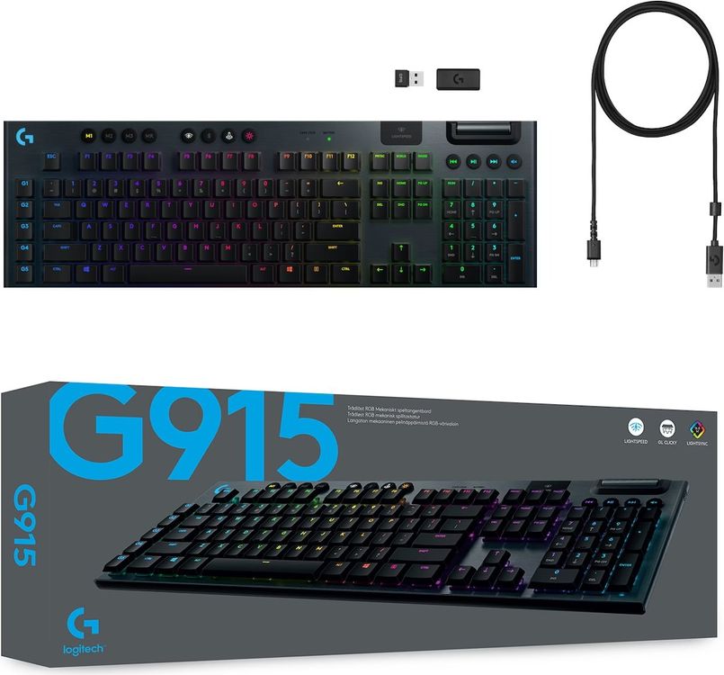 Logitech G G915 - Lightspeed GL Tactile (CH - Wireless) | Kaufen auf ...