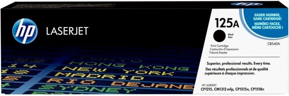 HP CB540A ColorSphere Toner 125A black/schwarz (Neu und ...