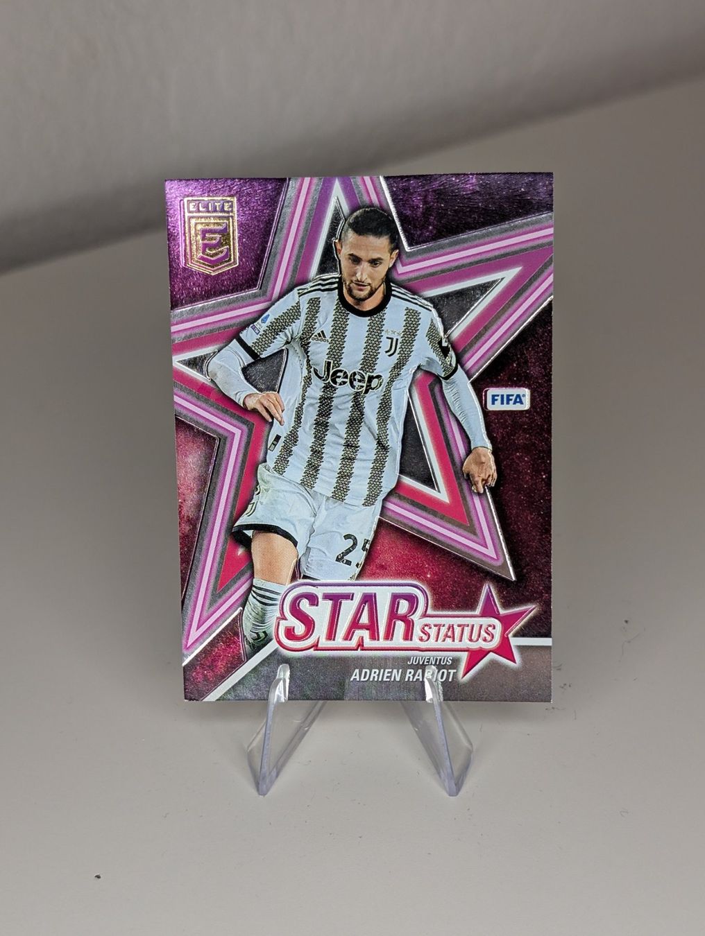 Adrien Rabiot Star Status Elite Soccer Card Juventus! (Neu (gemäss ...