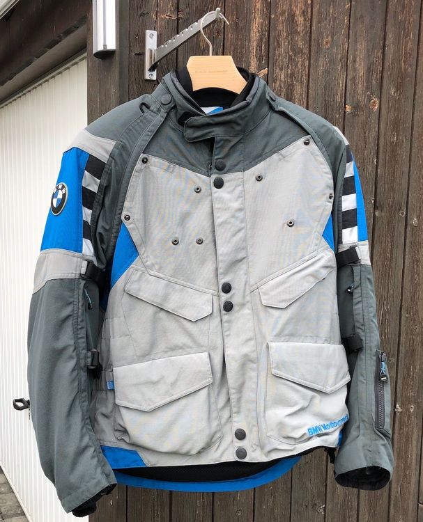 Motorradjacke BMW Rallye, Herren, Gr. 52, grau/blau (Gebraucht) in ...