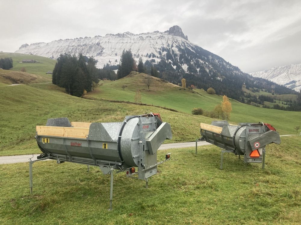 Gafner mistzetter 2,7m3 schiltrac reform muli Aebi lindner | Kaufen auf ...