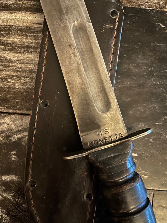 Rareté - Couteau US CONETTA Mark 2 - Guerre du Vietnam (Gebraucht) in ...