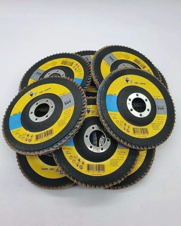 Sia blue Line Fächerscheibe 40er Körnung 10Stk. B. (Neu (gemäss ...