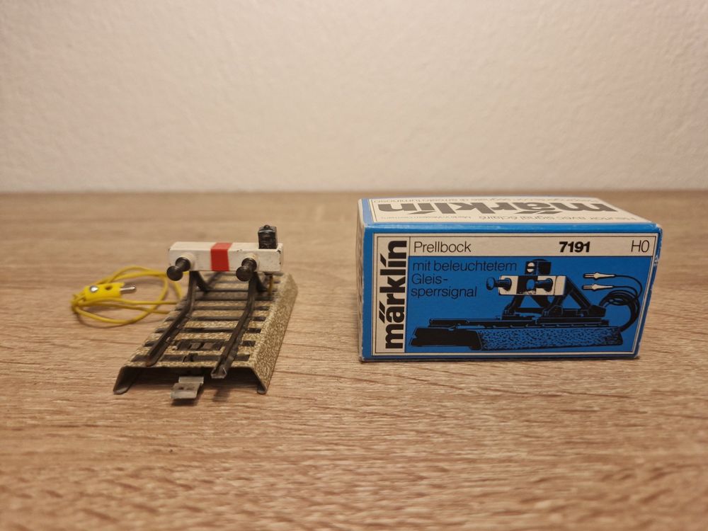 Märklin 7191 Prellbock H0 (A) (Gebraucht) in St-Aubin-Sauges für CHF 5 ...