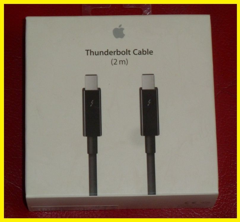 Apple Thunderbolt Cable 2 m (Neu und originalverpackt) in Basel für CHF 15 – mit Lieferung auf ...