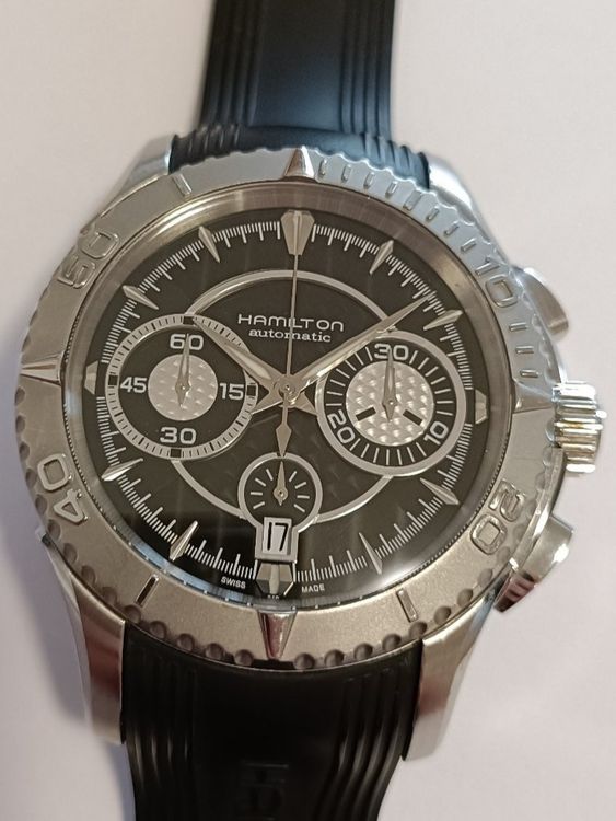 HAMILTON Automatik Chronograph VALJOUX-7750 • Ø45mm | Kaufen auf Ricardo