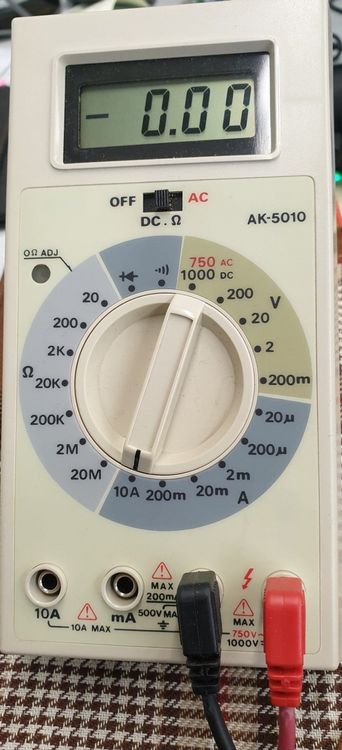 AK 5010 digital Multimeter | Kaufen auf Ricardo