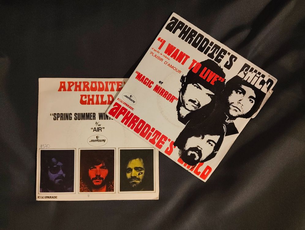 Aphrodite’s Child – 2 × 45 Single Mercury 1969/1970 (Gebraucht) in ...