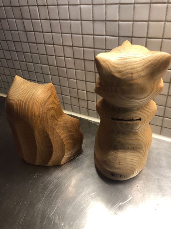 Kasseli UBS Eule & Fuchs Brienzer Schnitzerei | Kaufen auf Ricardo