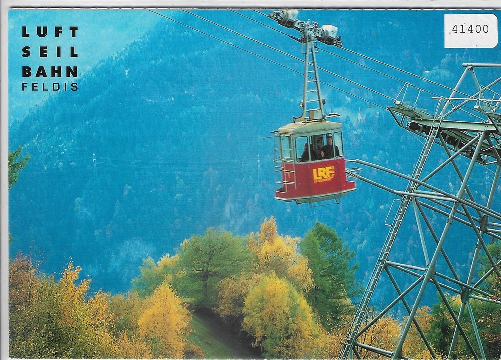 Luftseilbahn Feldis - 5-fach Karte | Kaufen auf Ricardo
