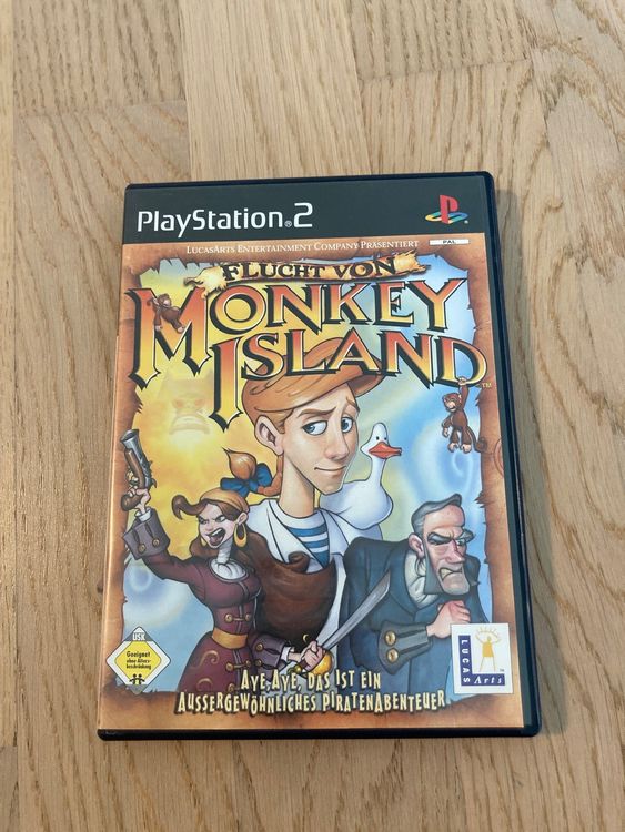 PS2 Game Flucht von Monkey Island (Gebraucht) in Lohn-Ammannsegg für ...
