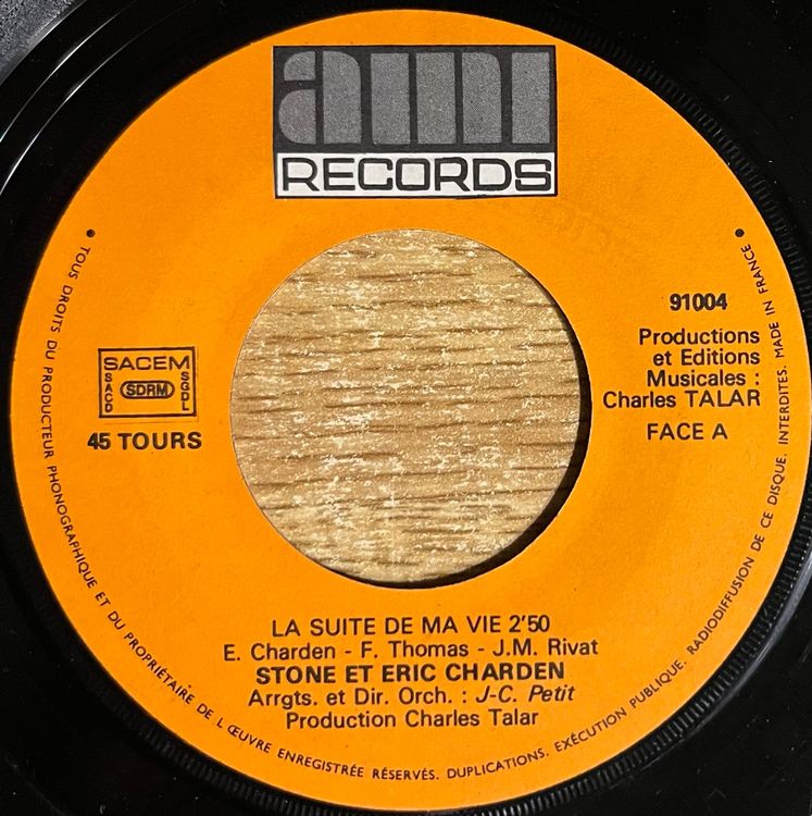 STONE / CHARDEN - LA SUITE DE MA VIE / PRESIDENT (D'occasion) à Bussigny pour CHF 1 – avec ...