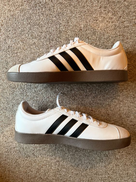Neuer Adidas VL Court Base Sneaker, Herren, Gr. 46, weiss (Neu und ...