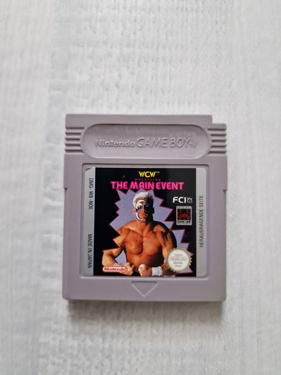 Nintendo Game Boy WCW The Main Event Ultra Rar (Gebraucht) in ...