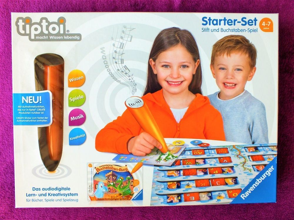 tiptoi Starterset - CREATE Stift & Spiel | Kaufen auf Ricardo