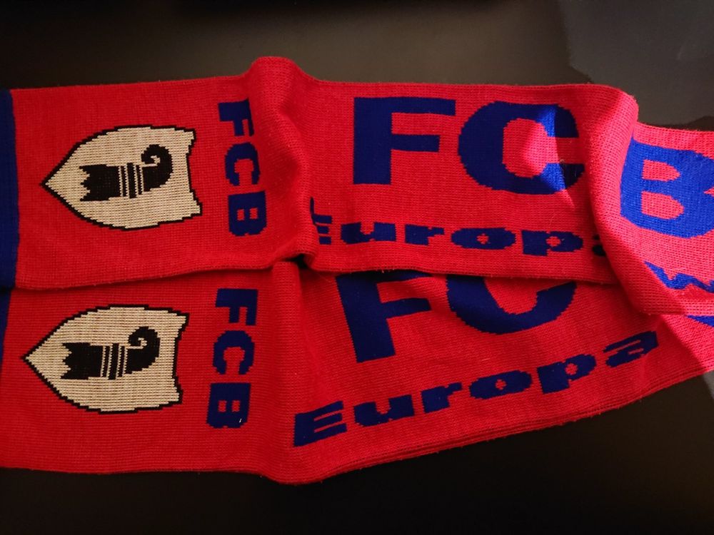 FC Basel FCB Basel Wappen Europa wir kommen Schal Auto Deko (Gebraucht ...