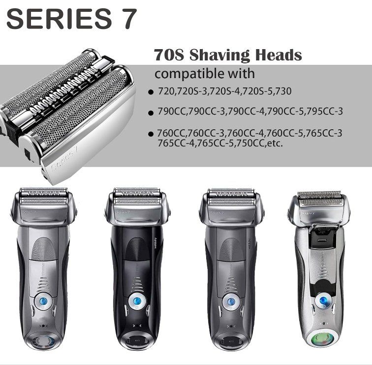 Rasierer Ersatz-Scherkopf für Braun Series 7 braun rasierer (Neu ...