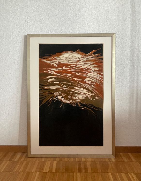 Gemälde inkl. Rahmen in Weissgold | Kaufen auf Ricardo