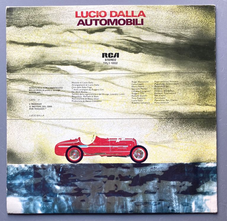 LUCIO DALLA - AUTOMOBILI (D'occasion) à Poliez-Pittet pour CHF 36 ...
