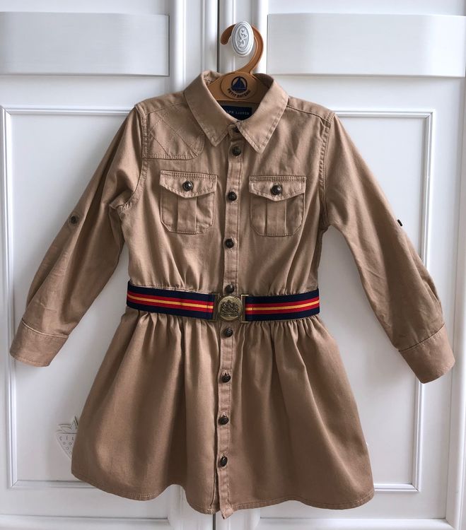 Ralph Lauren iconic girls safari dress 4 years NEW | Kaufen auf Ricardo