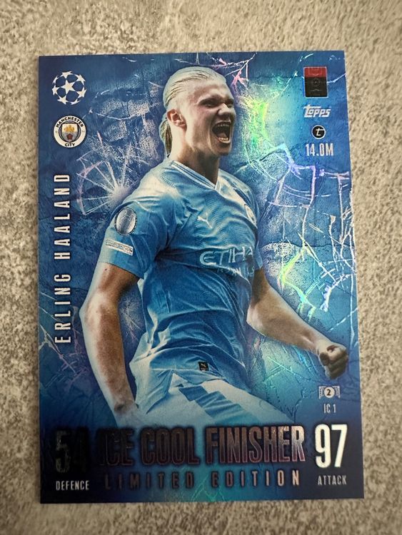 Erling Haaland ""Ice Cool Finisher Limited Edition", (Gebraucht) in ...