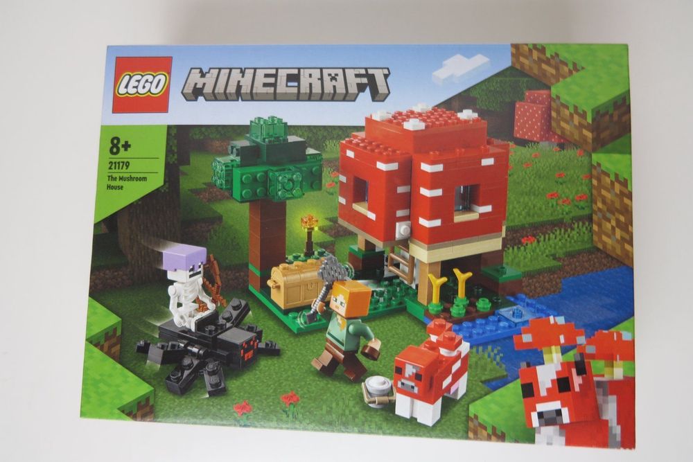 LEGO Minecraft The Mushroom House Set 21179 NEU OVP (Neu (gemäss ...