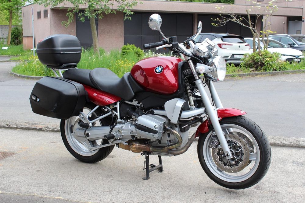 BMW R1100R - mit Topcase und Seitenkoffern | Kaufen auf Ricardo