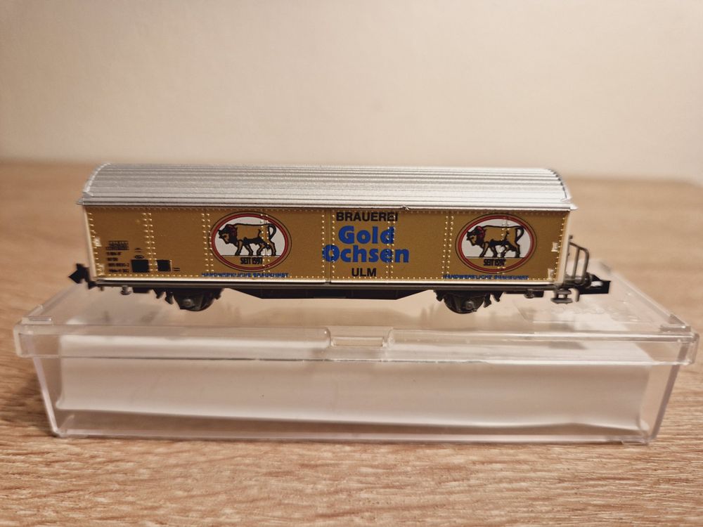 Roco N Güterwagen Gold Ochsen OVP NEU (Neu und originalverpackt) in St ...