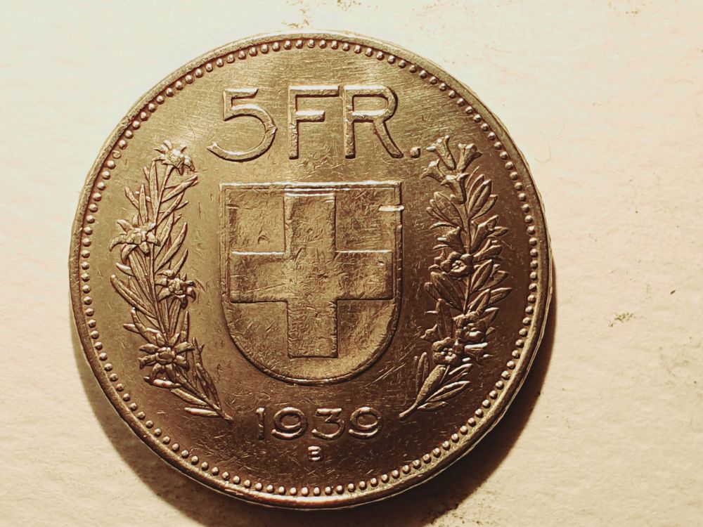 5 FRANKEN 1939 | Kaufen auf Ricardo