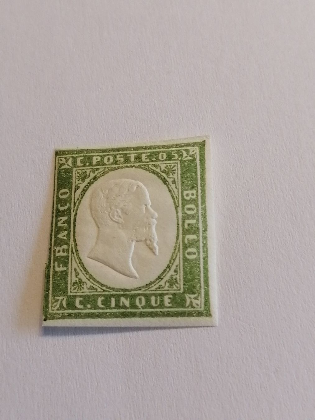 Alt Italien Sardinen, Franco Bollo, Cinque Cent (D'occasion) à ...