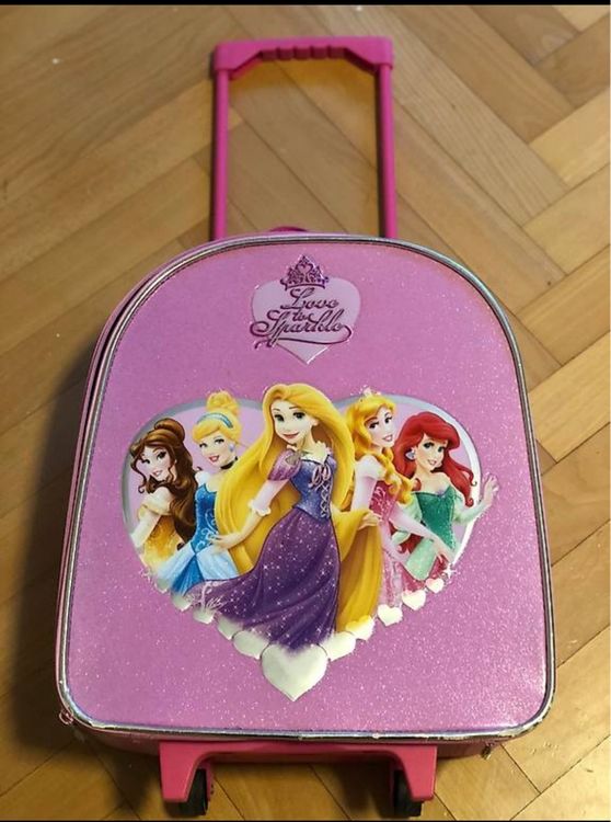Pink Princess Disney Trolley Suitcase (Gebraucht) in Zürich für CHF 8 ...