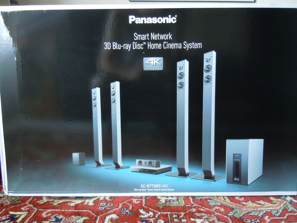 Panasonic DVD/Sound Anlage SA-BTT885 " Nur Display Defekt" (Defekt) in ...